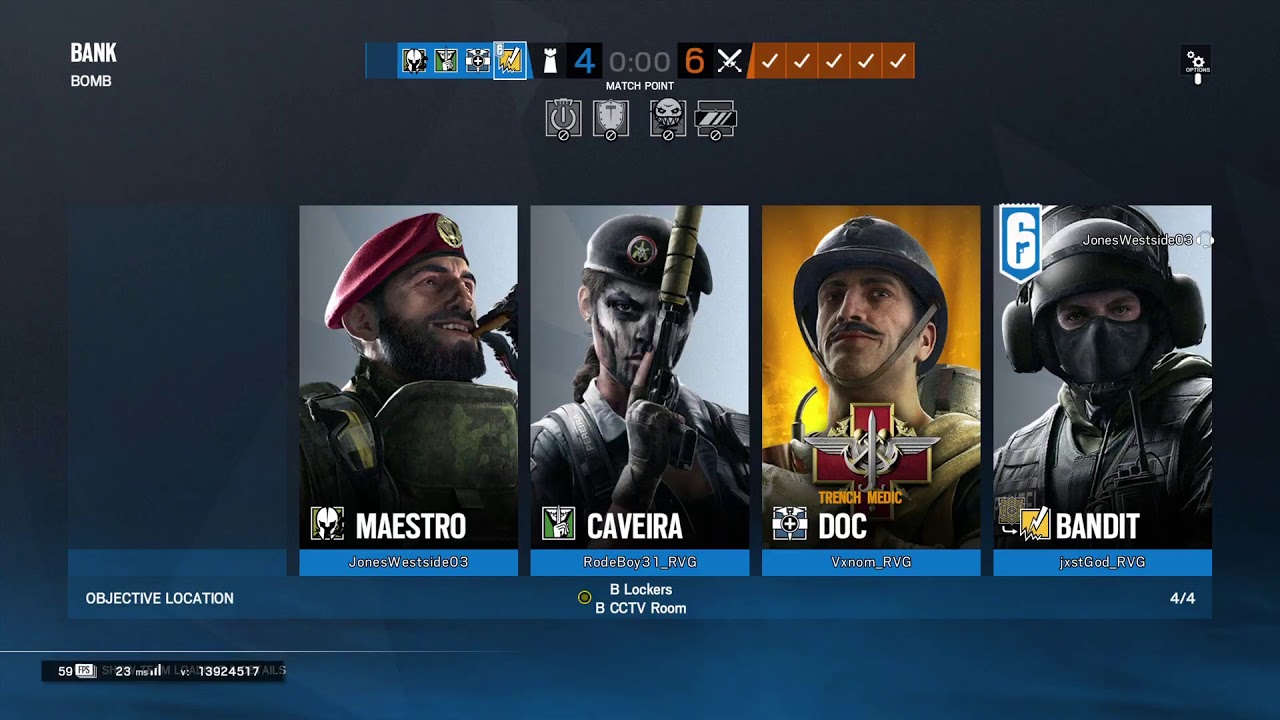 Rainbow Six | GO4 | ESL | vs Champions - YouTube