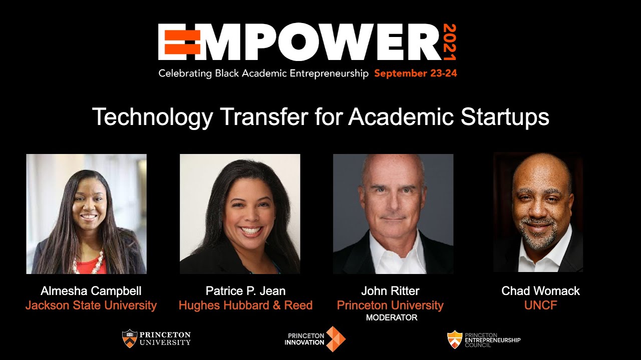 Empower 2021 | Technology Transfer for Academic Startups - YouTube