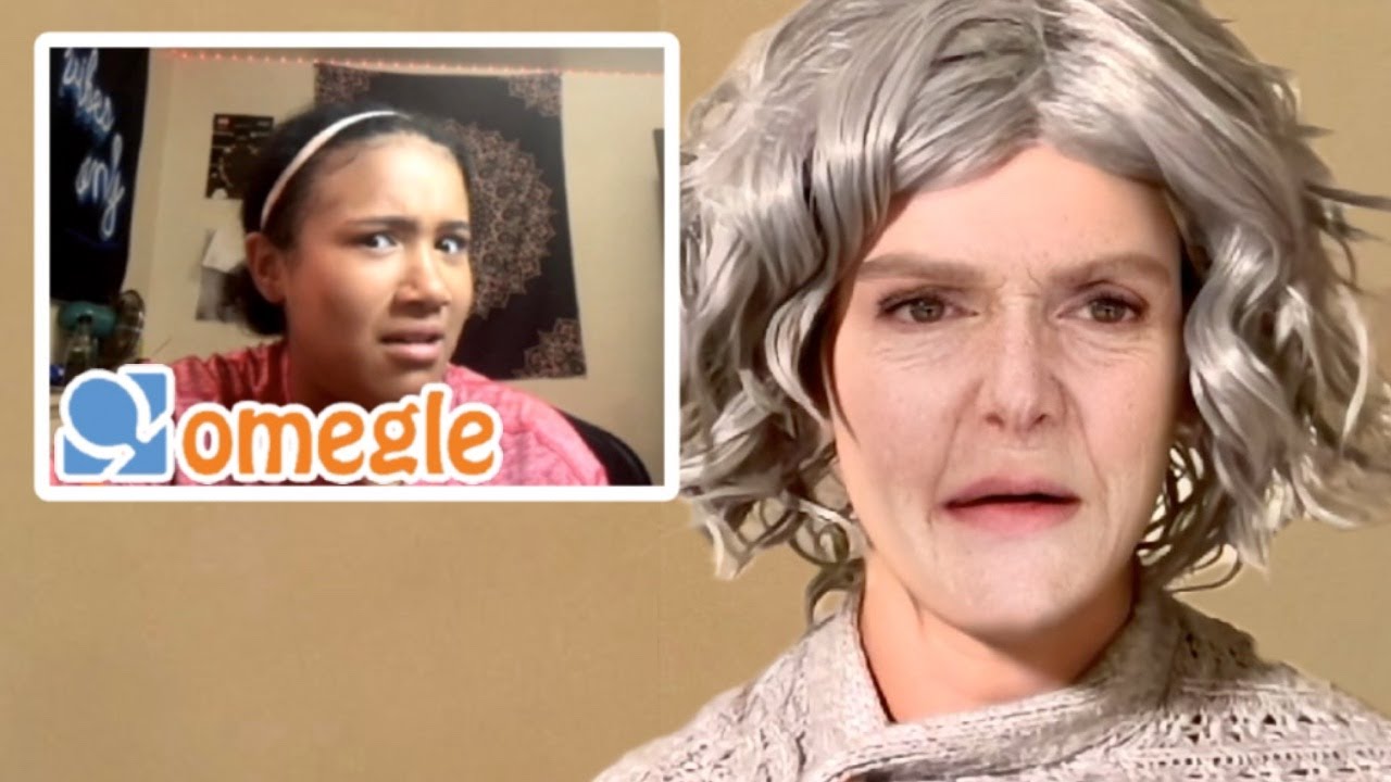 Trolling Omegle As A Realistic Grandma Youtube