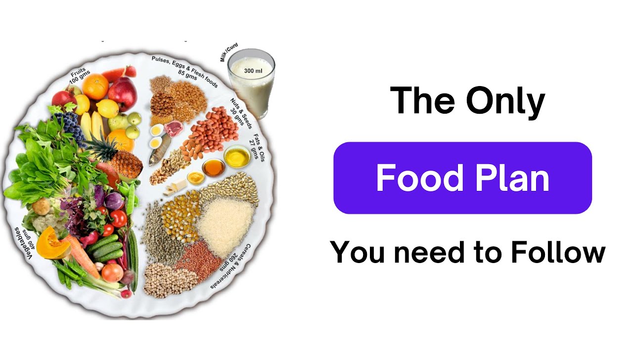 The Only Food Plan you need to follow | My Plate Concept - YouTube