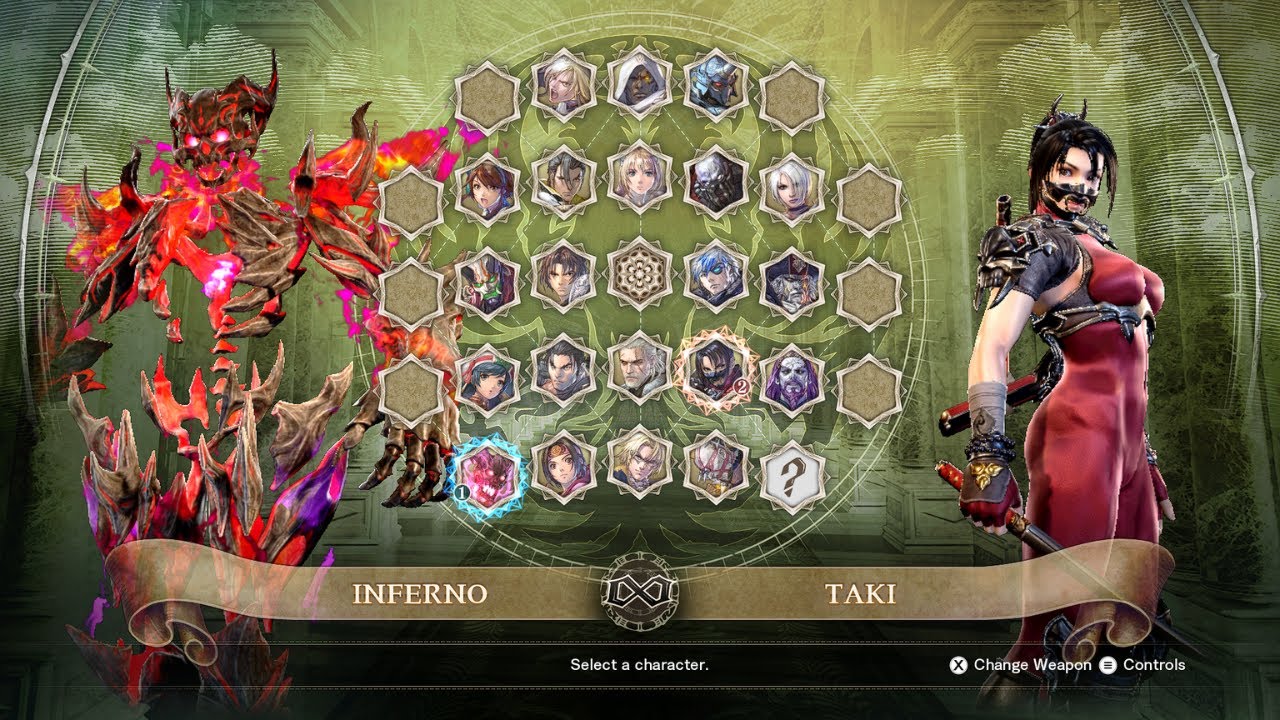 Inferno VS Taki - Soul Calibur 6 - YouTube
