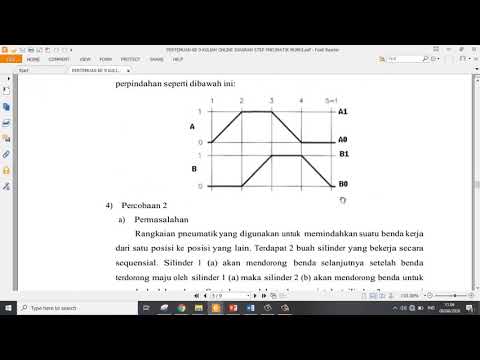DIAGRAM STEP PNEUMATIK - YouTube