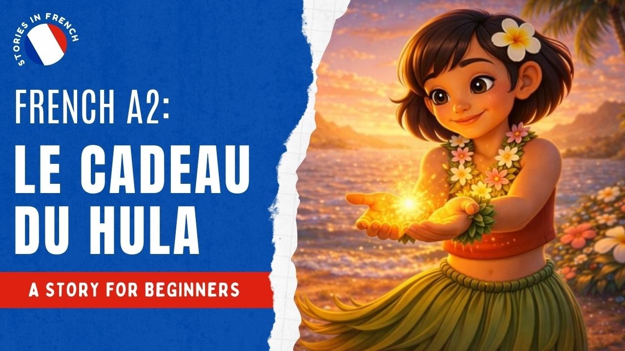 French Listening Practice A2 | Short Story for Beginners with ...