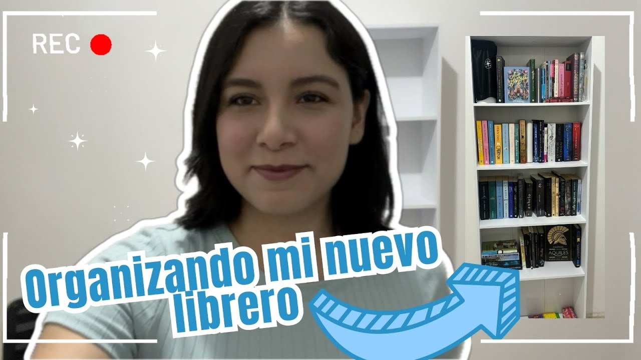 Organizando mi nuevo librero 📚 - YouTube