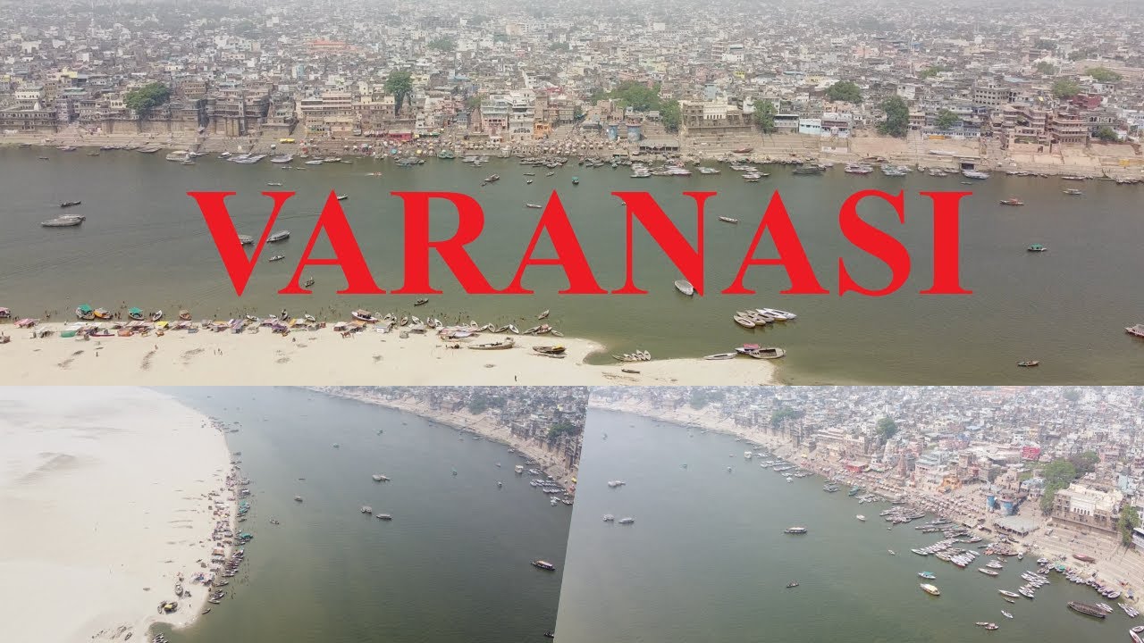 Varanasi Ghats & City Drone shots | Banaras | Aerial view - YouTube