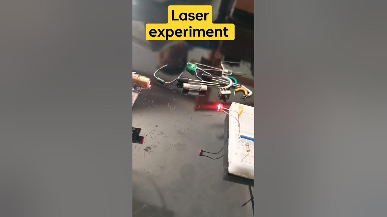 Laser Light Experiment Ytshorts Viralvideo Iotadailyupdate Arduinoproject Basicelectronic