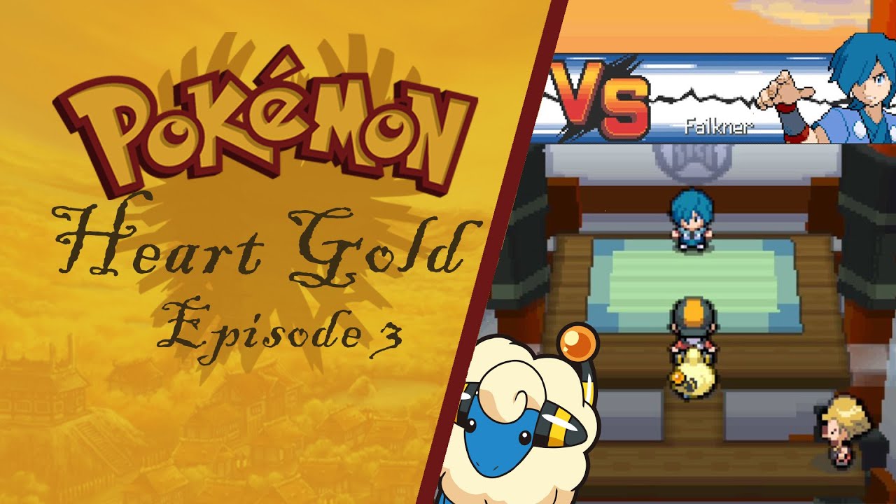 The First Gym! ~ Pokemon Heart Gold Let's Play - YouTube