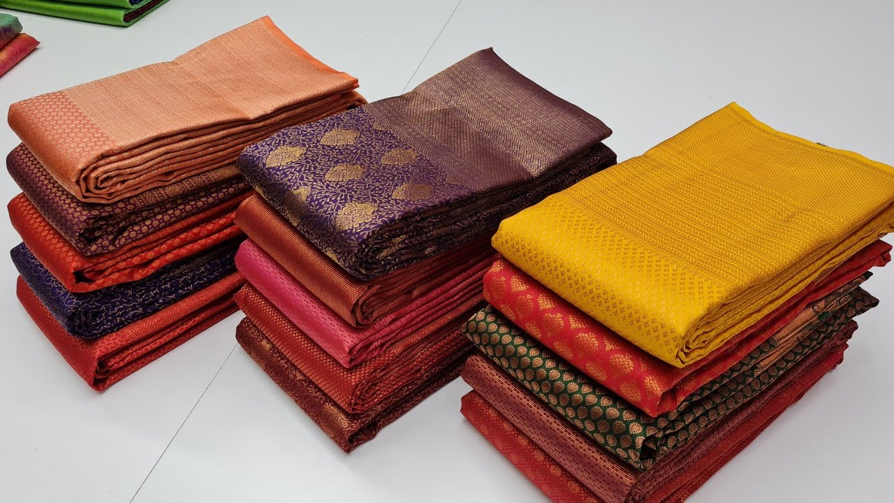 Original Bridal Pattu Sarees||Muhurtha Pattu || Kanchipuram 2gram ...