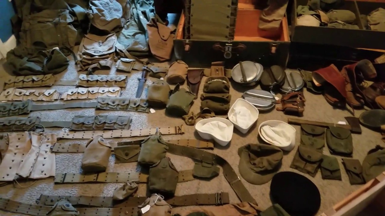 My Entire Military Gear Collection - YouTube