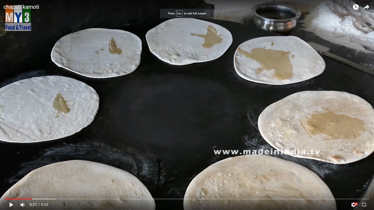 How to Make Soft Chapatis | Chapatis recipe street food - YouTube