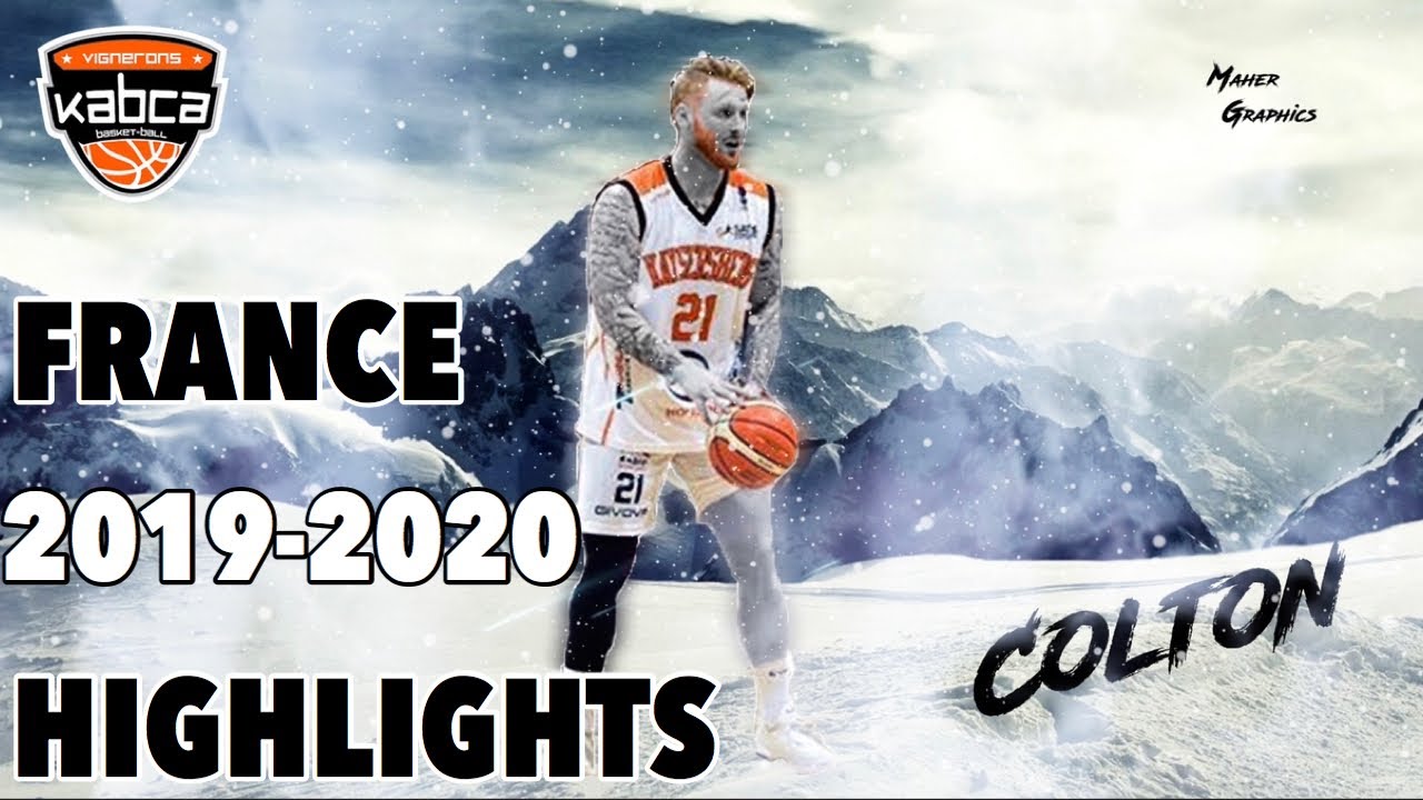 COLTON WEISBROD PRO BASKETBALL HIGHLIGHTS! ( France 2019-2020) - YouTube