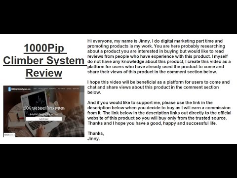 1000Pip Climber System Review | Find Honest Reviews Of 1000Pip Climber ...