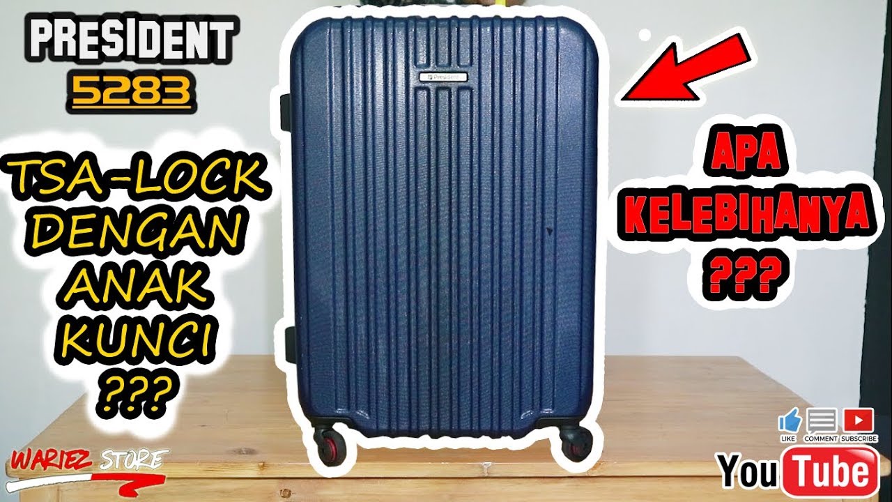 koper president 5283 24 inch, review singkat - YouTube