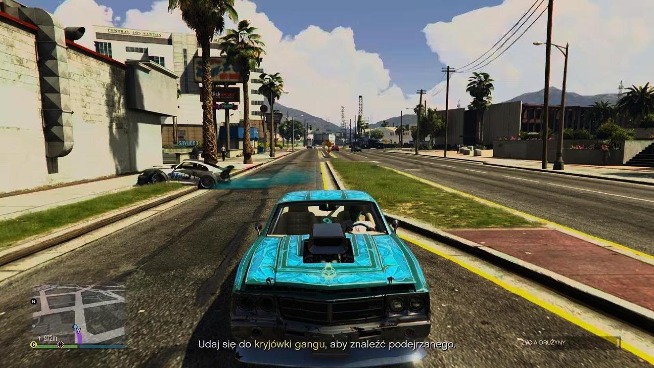 Grand Theft Auto 5 Crazy Gangster Drive By - YouTube