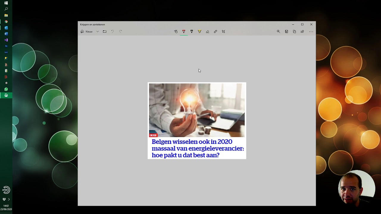 Knippen en aantekenen / Screenshot maken / PrtScrn / Print screen maken ...