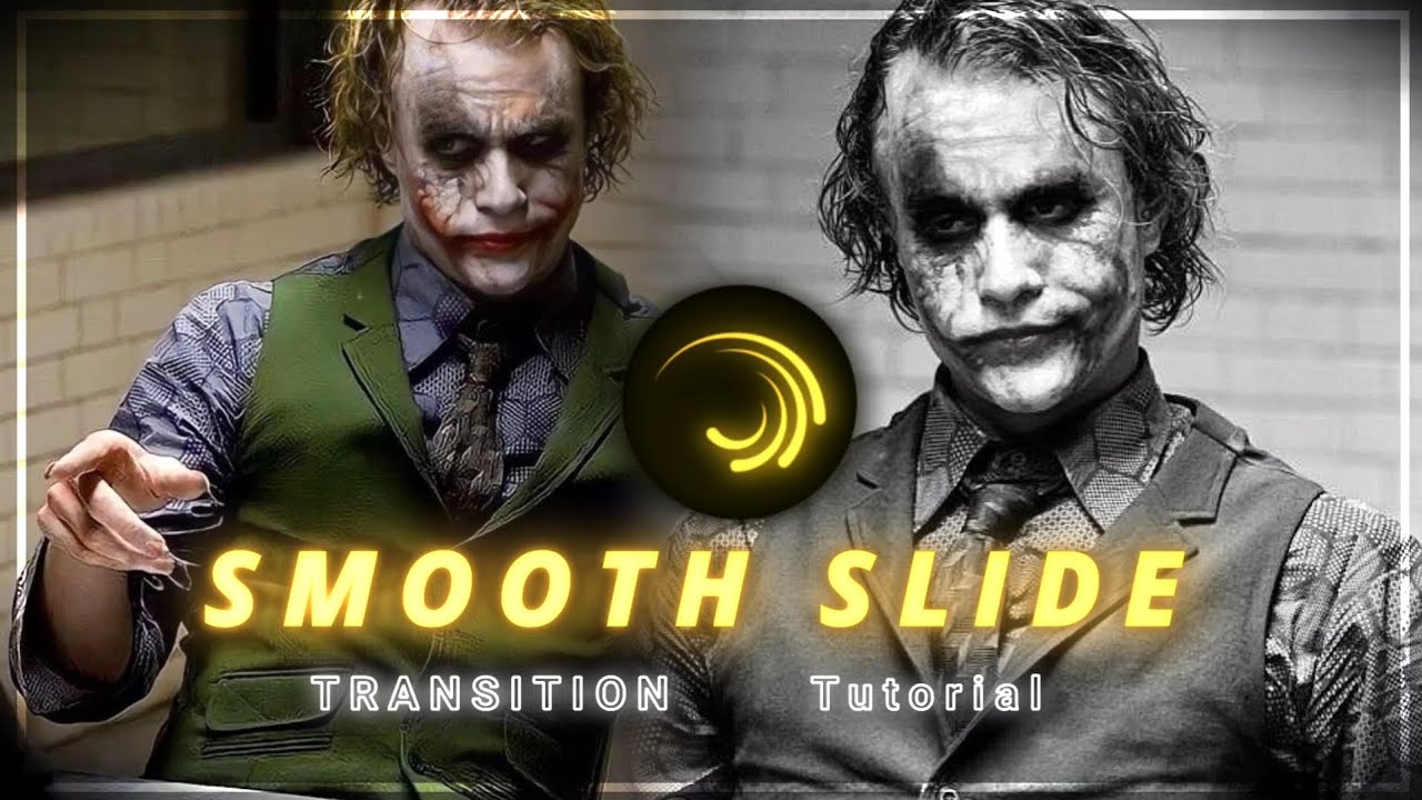 Smooth Slide Transition Tutorial | On Alight Motion ( +Preset ) - YouTube