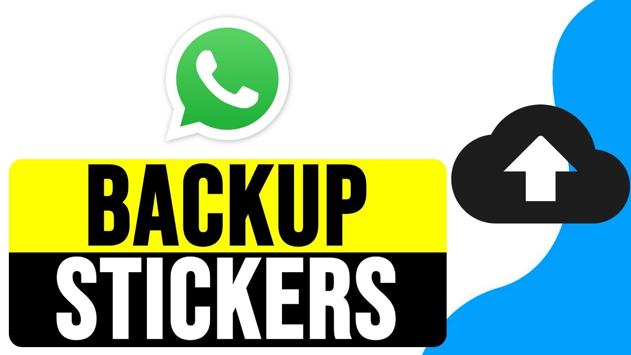 How to BACKUP or RESTORE WhatsApp STICKERS with One Click 2024 | Import ...