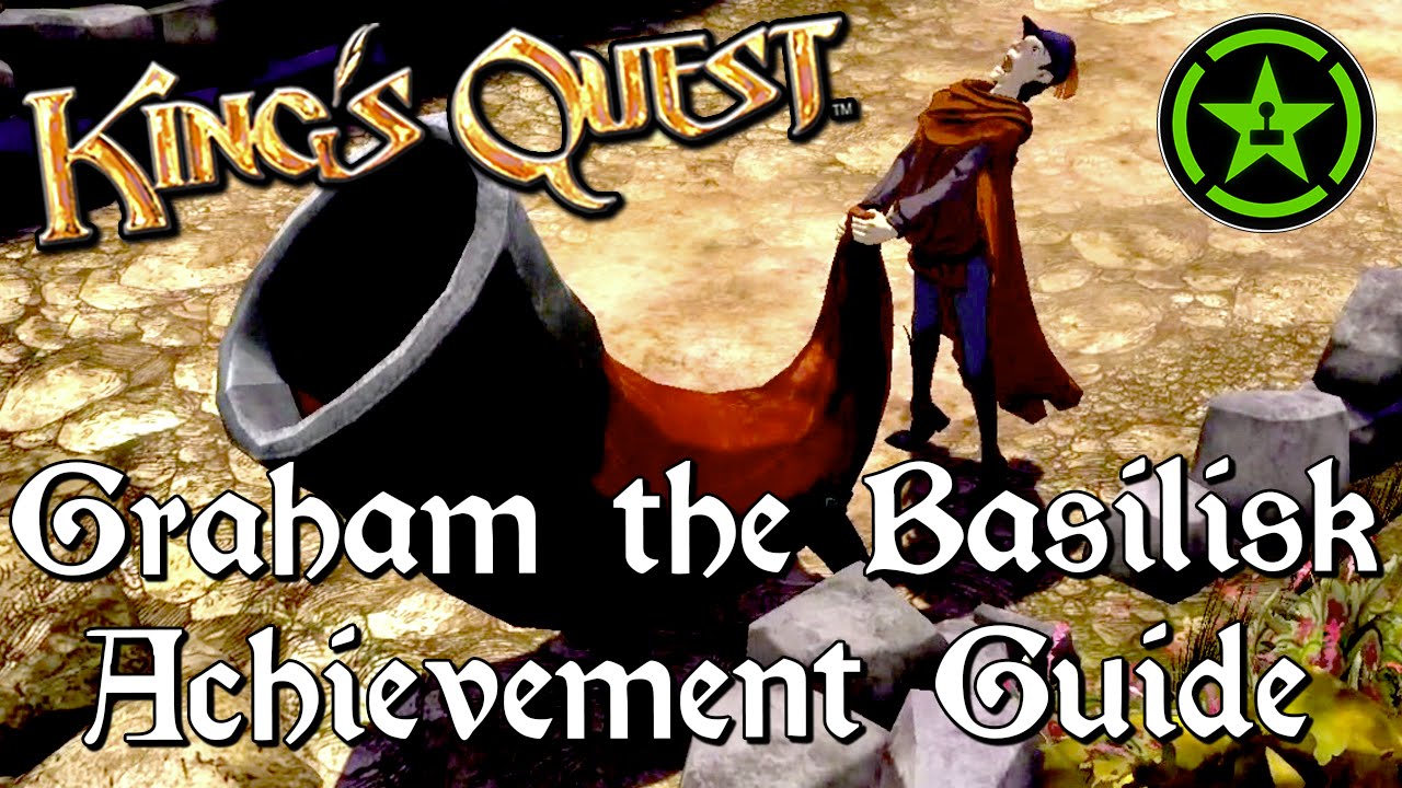 King's Quest - Graham the Basilisk, Horn Blower, and Froggy Throat ...