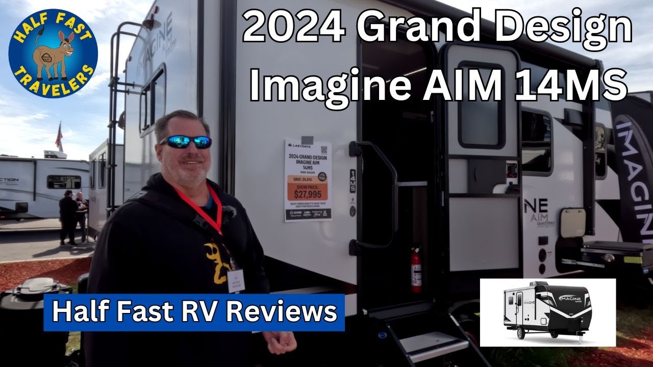2024 Imagine AIM 14MS by Grand Design: Travel Trailer Walkthrough - YouTube