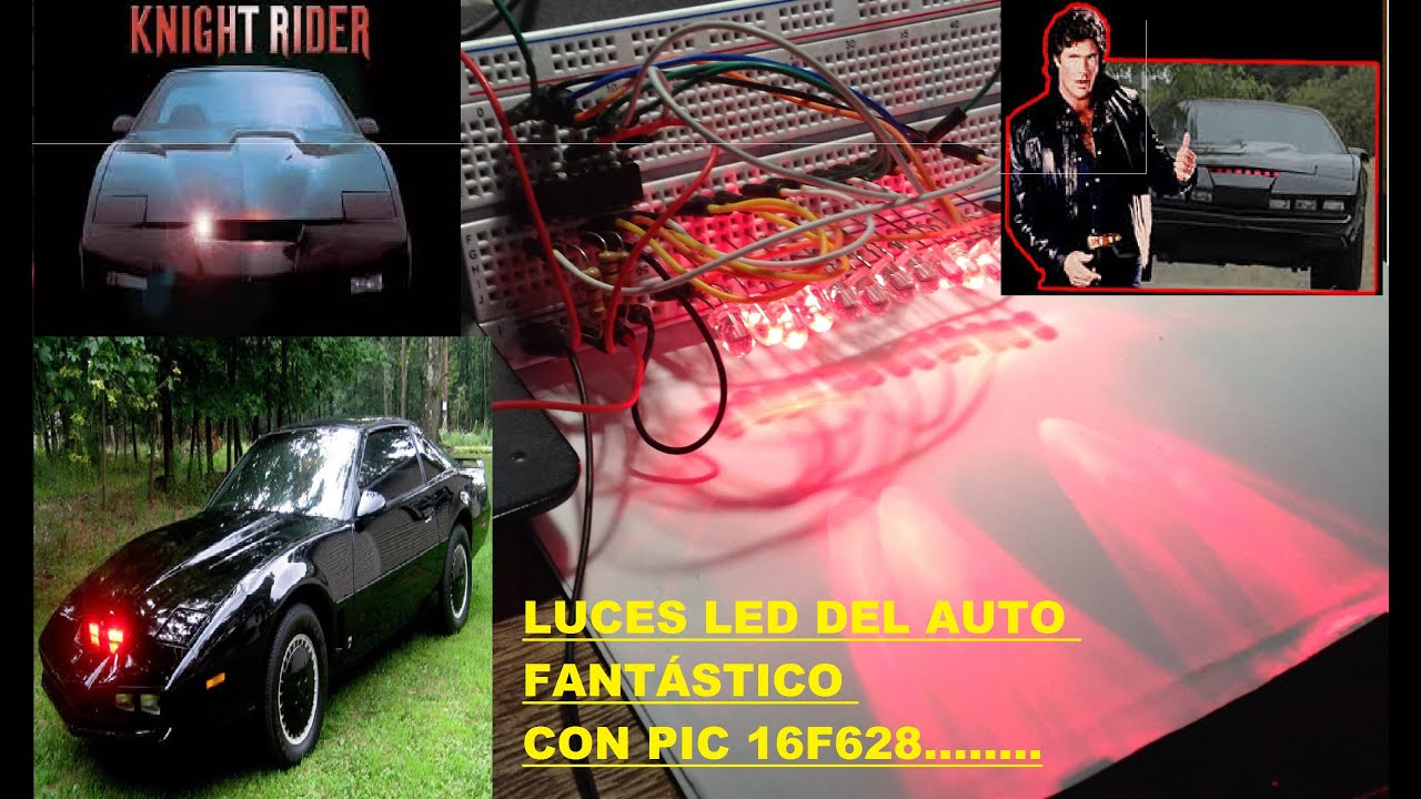 LUCES LEDS DEL AUTO FANTASTICO / PROYECTO COMPLETO - YouTube