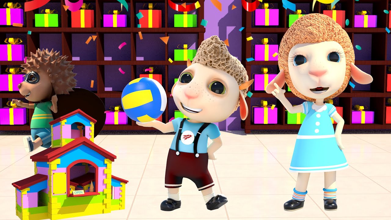 Games and Fun | At the Toy Store| Funny Stories for Kids | Dolly and ...