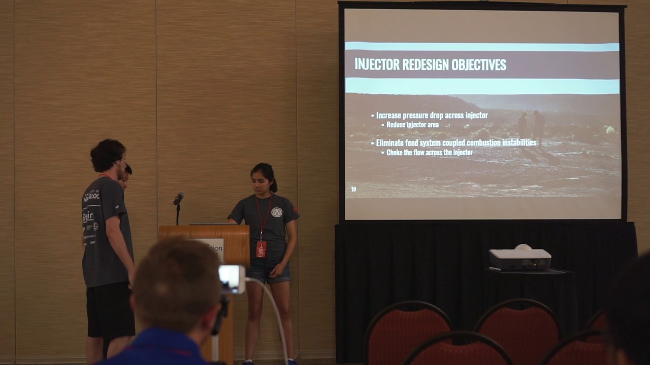 Waterloo Rocketry Team - Podium Session 2017 - YouTube