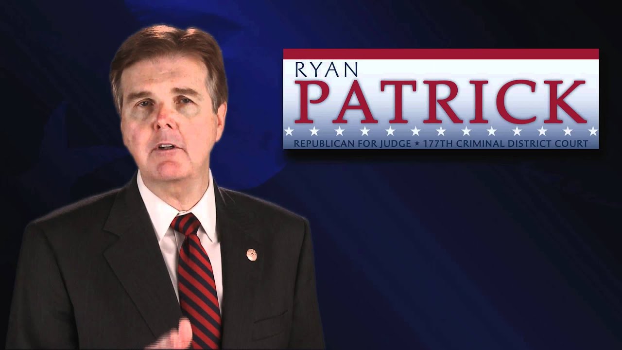 Early Voting Continues. Vote early for Ryan Patrick - YouTube