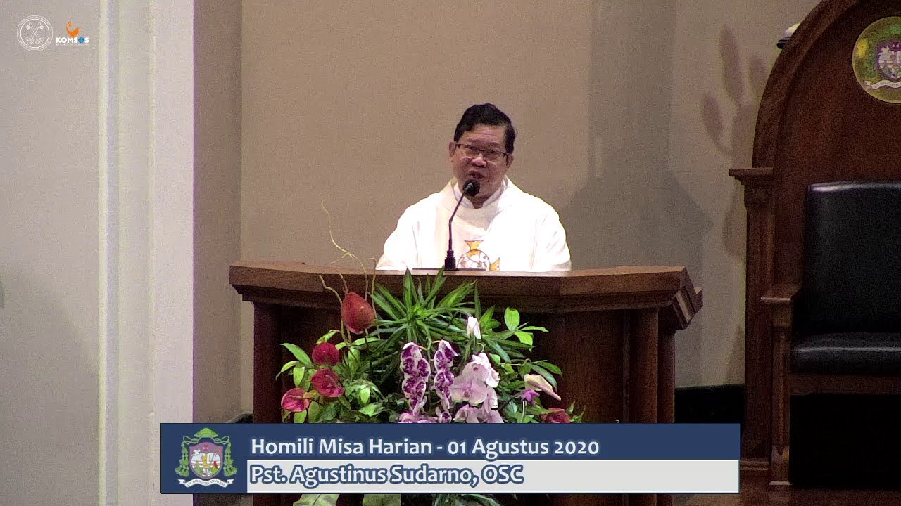 Homili Pst. Agustinus Sudarno, OSC “Kebenaran dan Kejujuran” - Misa ...