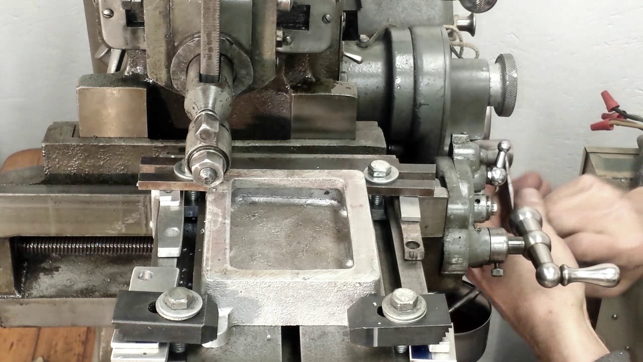 Sirius Steam Engine Atlas Shaper Machining - YouTube
