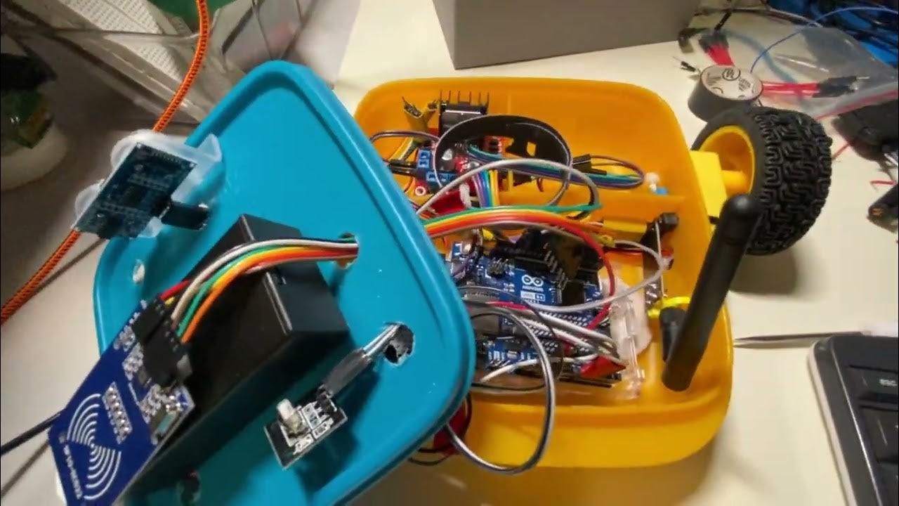 COMP 444 SparkFun Inventor's Kit - Project 5: 5C Coding Challenge (Progress Video 1) - YouTube
