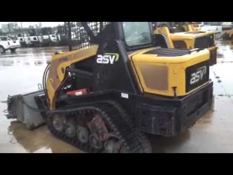 QUE4009 ASV PT-50 Posi-Track Loader - YouTube