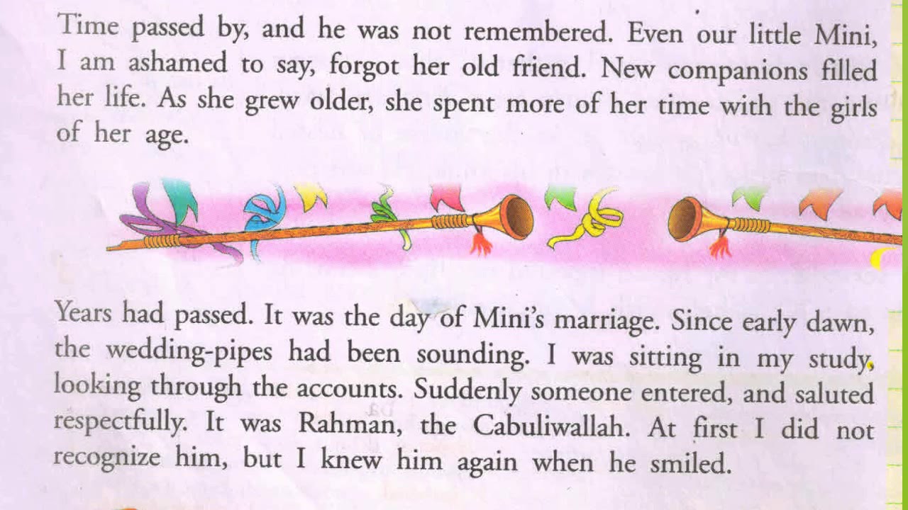 The Cabuliwallah, Part - 2( Class - 6 ) - YouTube