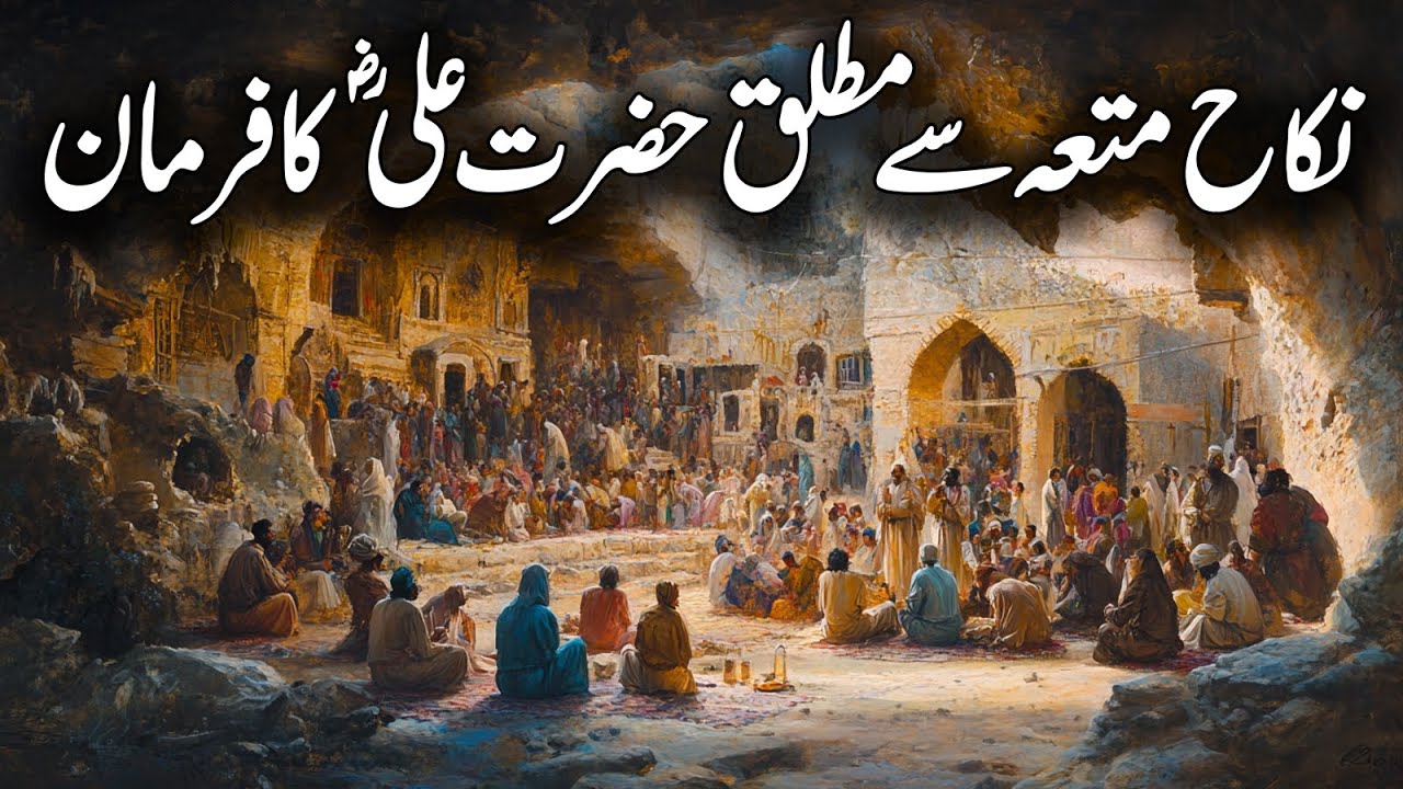 Nikkah e Mutta say Mutaliq Hazrat Ali RA ka farman | Islamic Studio ...