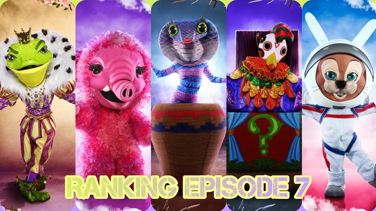 The masked singer | Season 7 | Episode 7 performances ranking - YouTube ...
