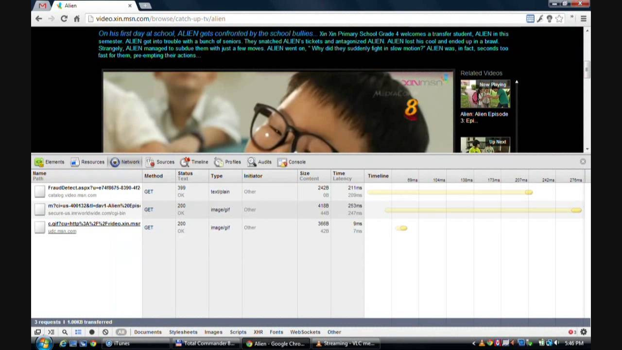Download video from Xinmsn Using Chrome - YouTube