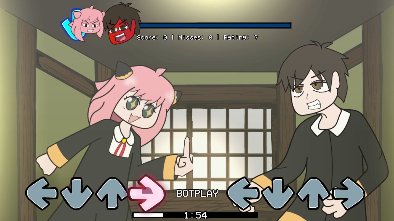 Toradora but Anya and Damian Sings it [FNF One Shot Mod l Spy X Family ...