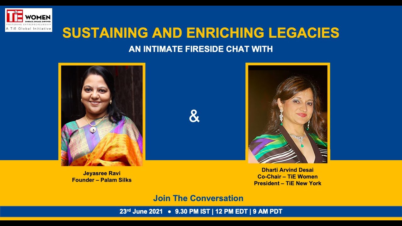 TiE Women - Connect - Sustaining And Enriching Legacies - YouTube