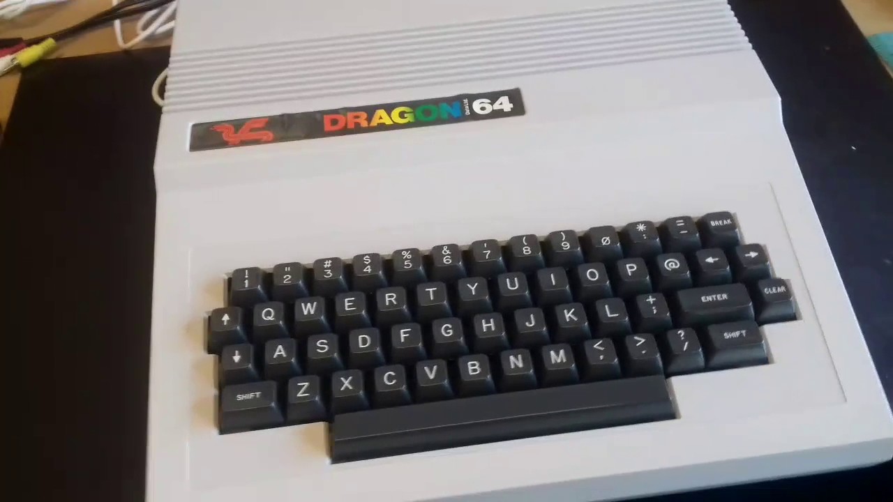 DRAGON 64 VINTAGE MICRO COMPUTER - YouTube