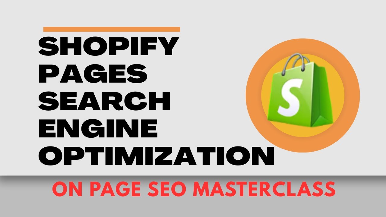 Shopify Pages Search Engine Optimization | Complete On-Page SEO Guide ...