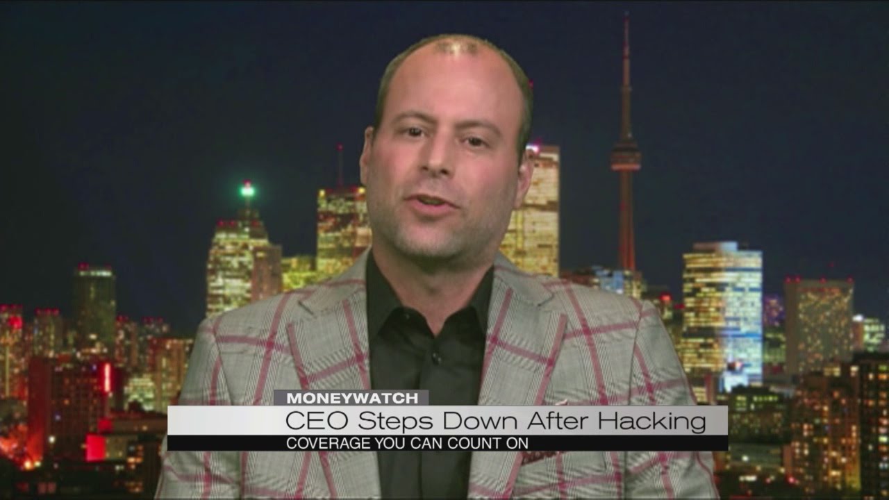 Ashley Madison CEO steps down - YouTube