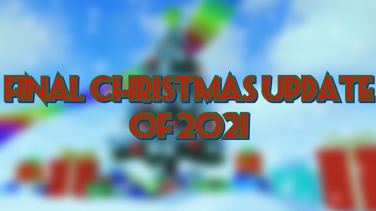 Roblox Holiday Obby | Final Christmas update for 2021 - YouTube