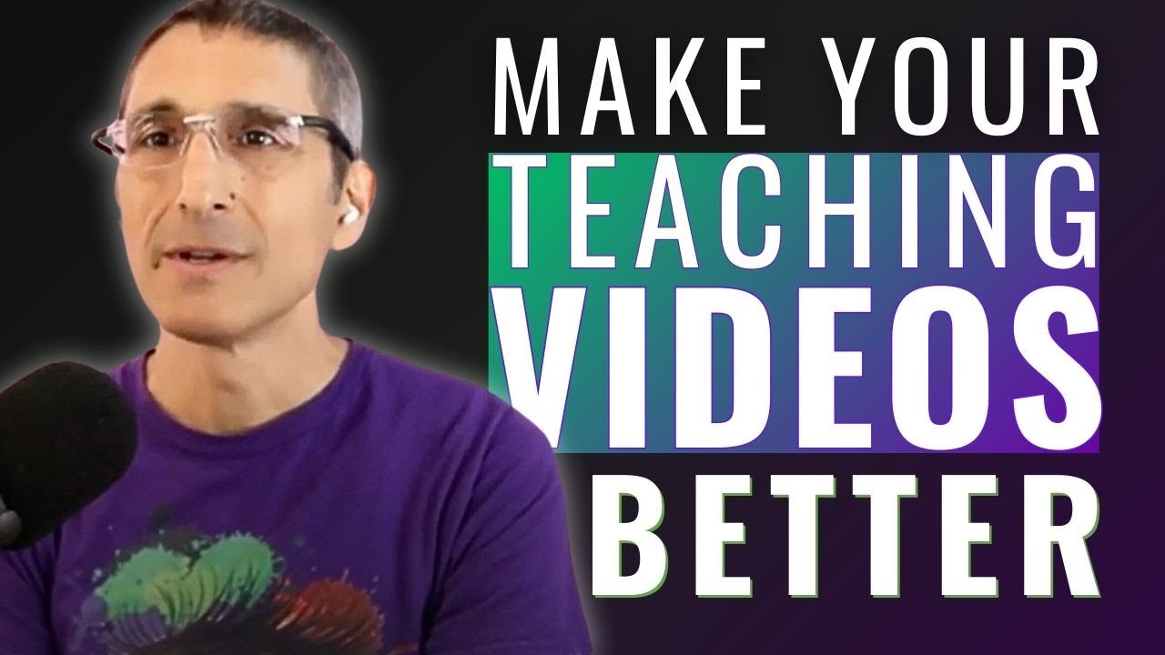 3 Formulas To Make Your Teaching Videos Better - YouTube