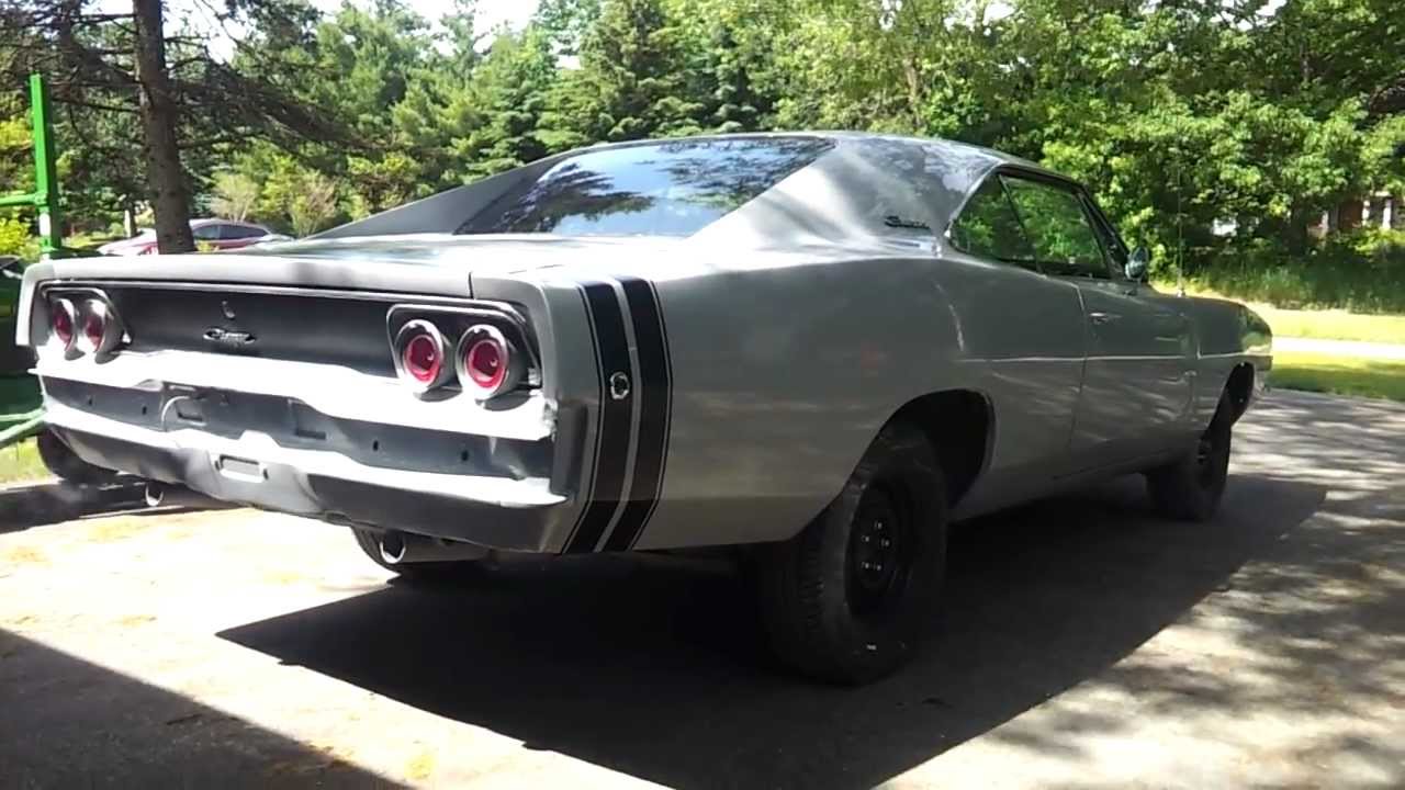 My 68 Charger in silver - YouTube