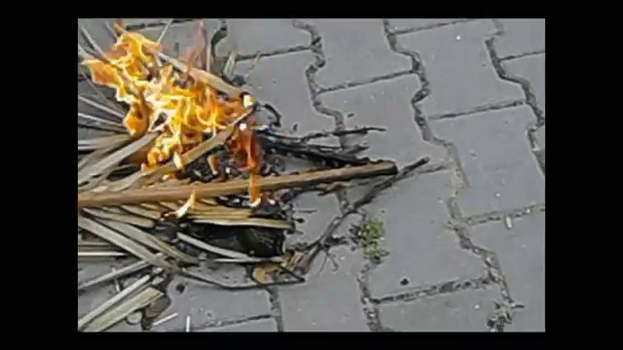 Burning a Nokia - YouTube