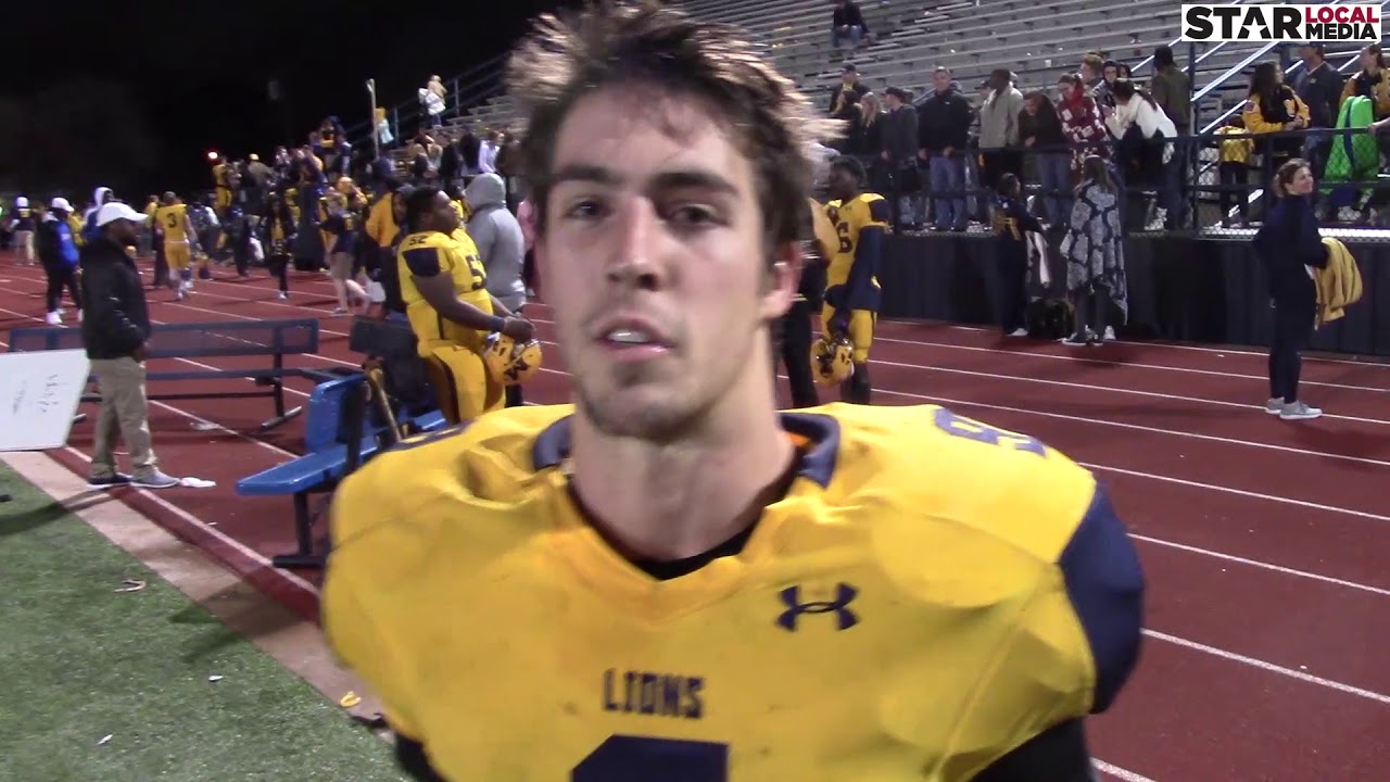 MCKINNEY SENIOR MATT GADEK "WE MADE THE PLAYOFFS & ENDED THE DROUGHT ...