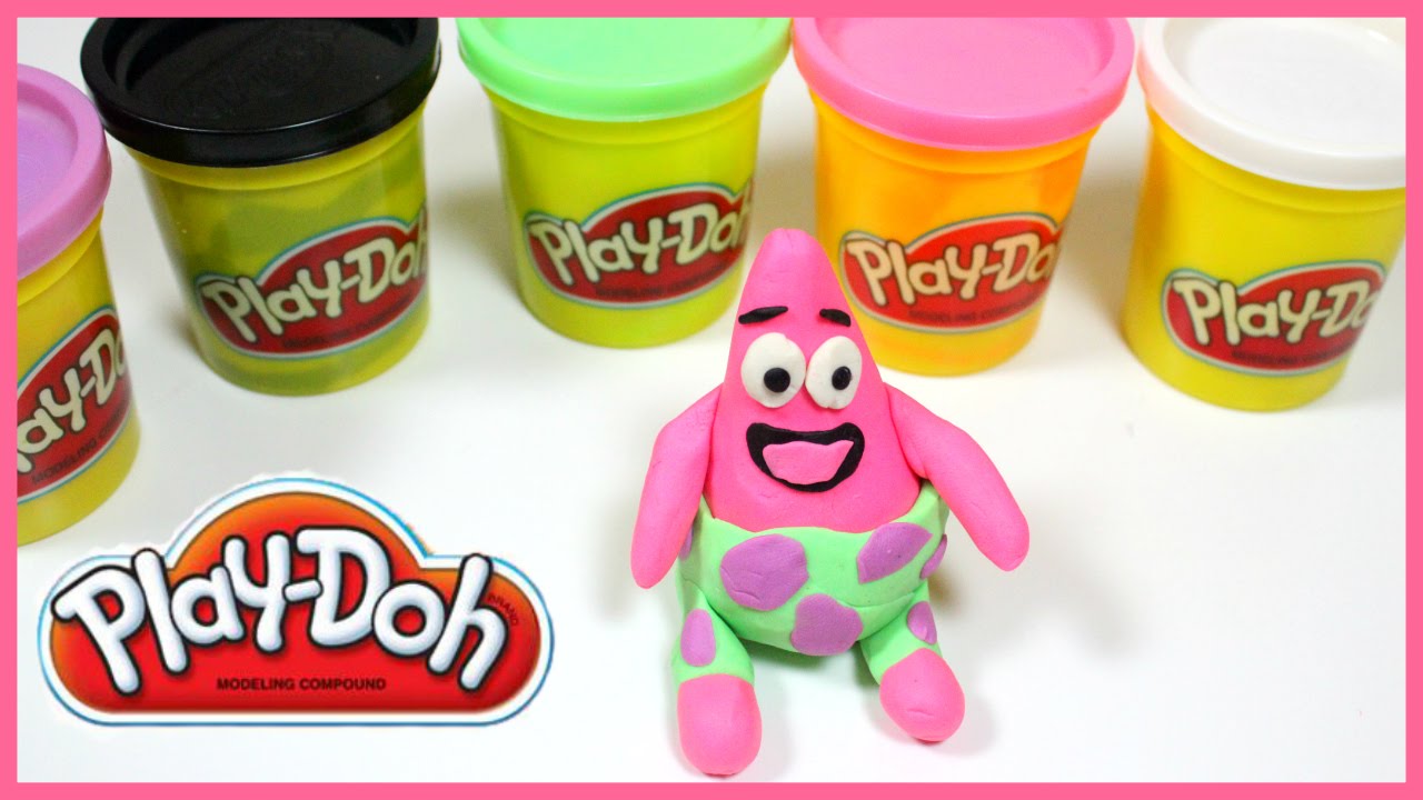 Play-Doh Patrick Star from Spongebob Squarepants - YouTube