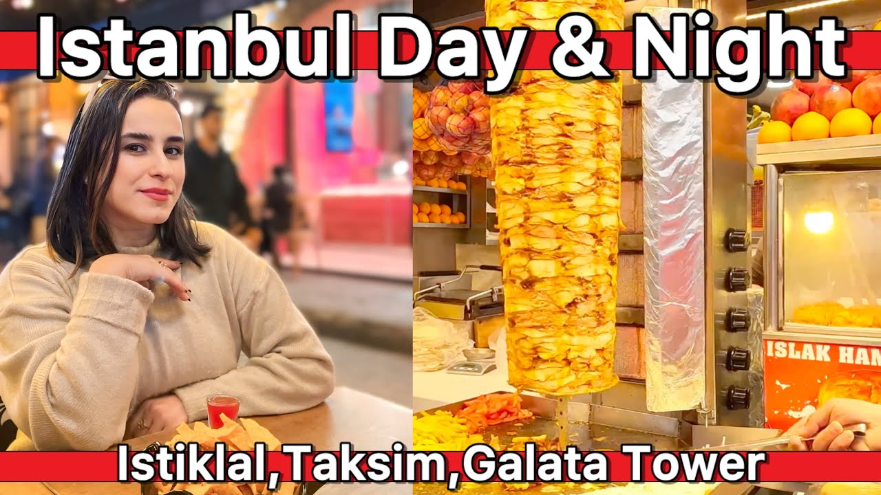 Turkiye🇹🇷Istanbul Day & Night Jan 2025,Beyoglu District,Istiklal Street ...