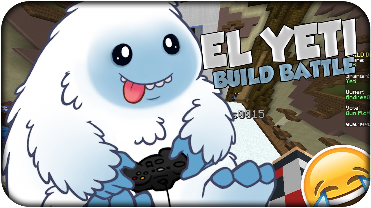 EL YETI MAS BONITO DE BUILD BATTLE - YouTube