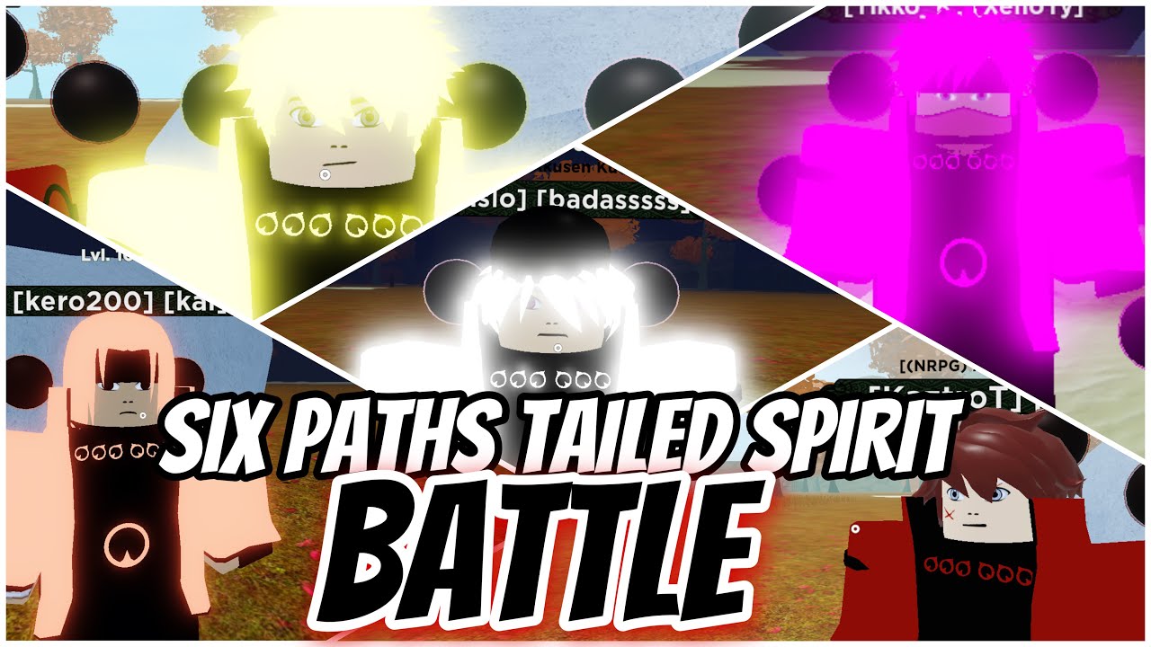 [CODE] SIX PATHS TAILED SPIRIT BATTLE! | Roblox Shindo Life | Shindo ...