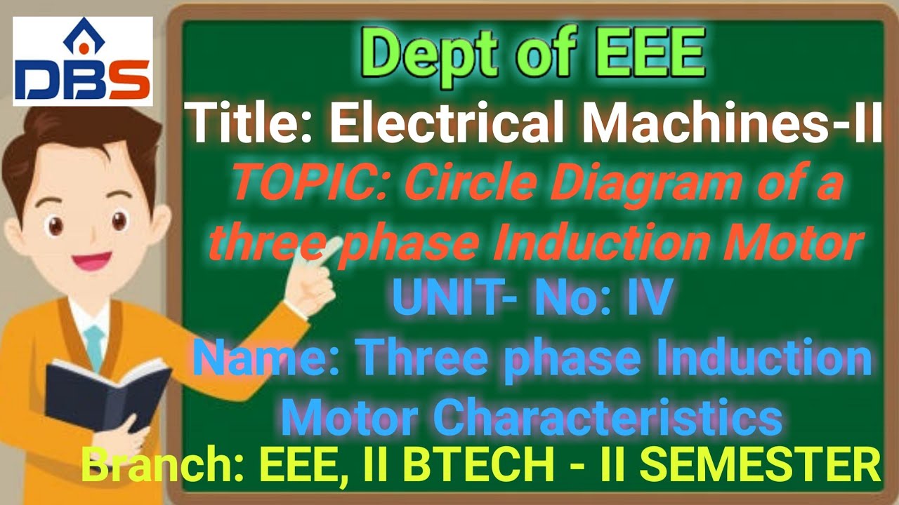 Electrical Machines-II -Three phase Induction Motor Characteristics ...